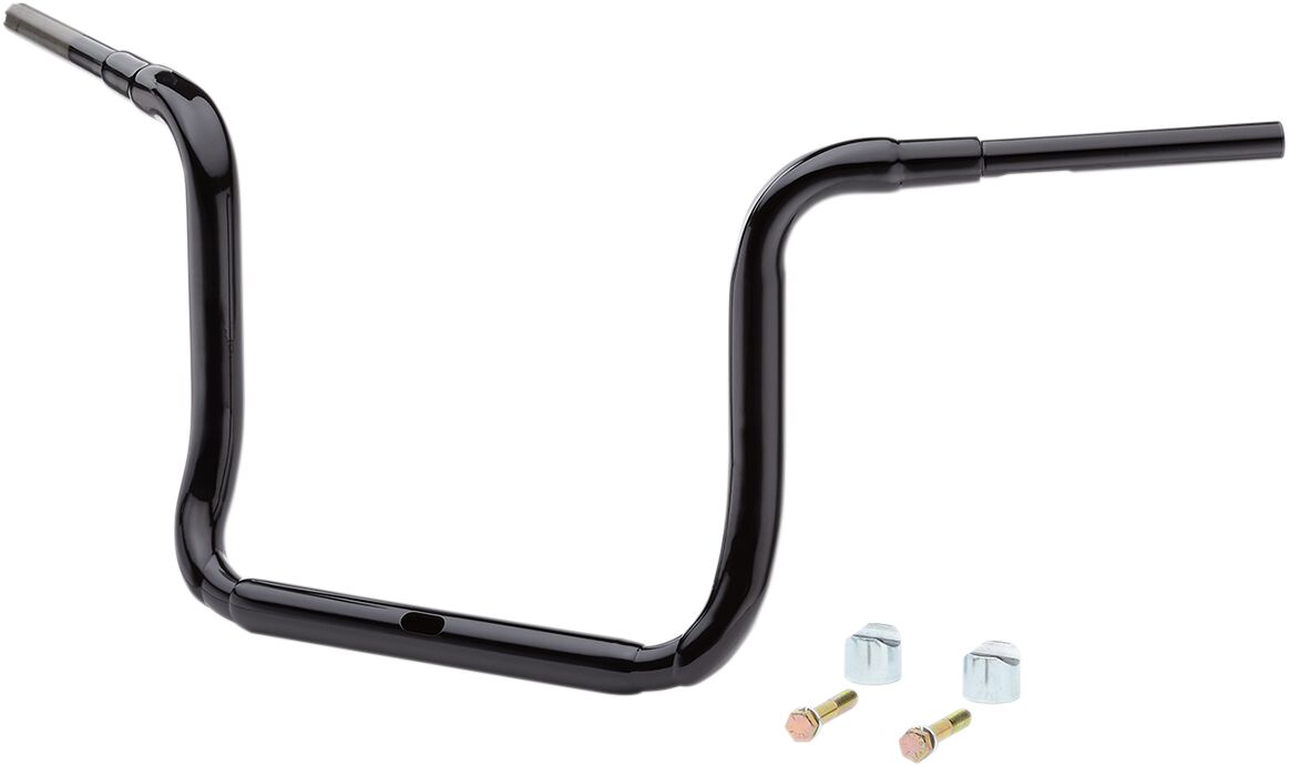 Black 14" 1-1/2" Bagger Prime Ape Handlebar - Downtown American Motorcycles