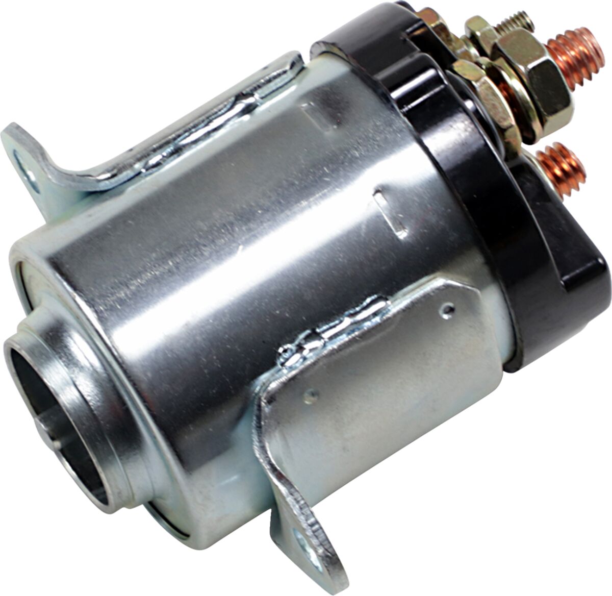 Starter Solenoid Dual-Bracket Zinc-Colored - Downtown American Motorcycles